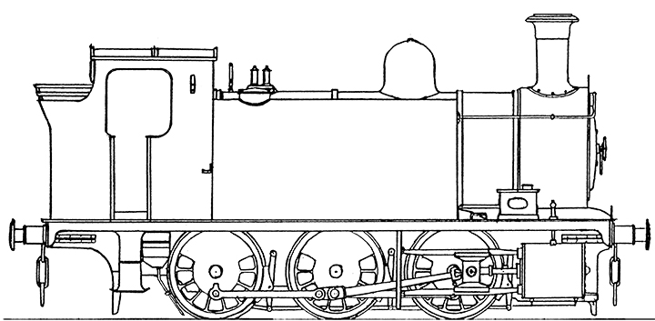 Caley Coaches - C.R. Loco Kits - Class 498